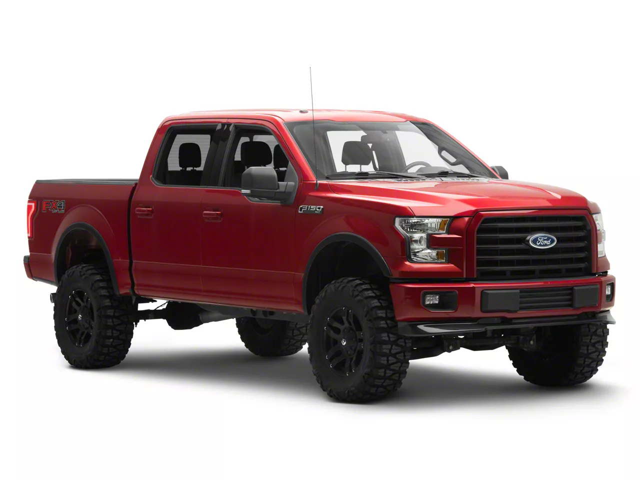 F-150 Fiberglass Front Splitter; Carbon Fiber (15-20 F-150, Excluding ...