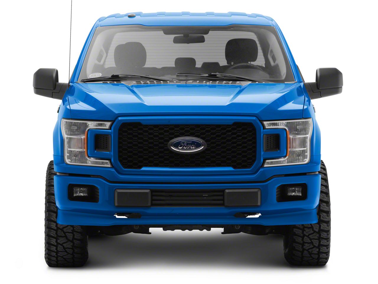 F-150 Fiberglass Front Splitter; Unpainted (15-20 F-150, Excluding ...