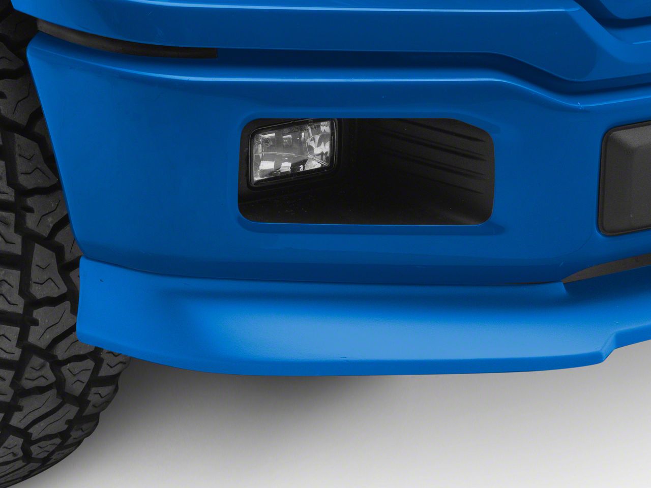 F-150 Fiberglass Front Splitter; Unpainted (15-20 F-150, Excluding ...