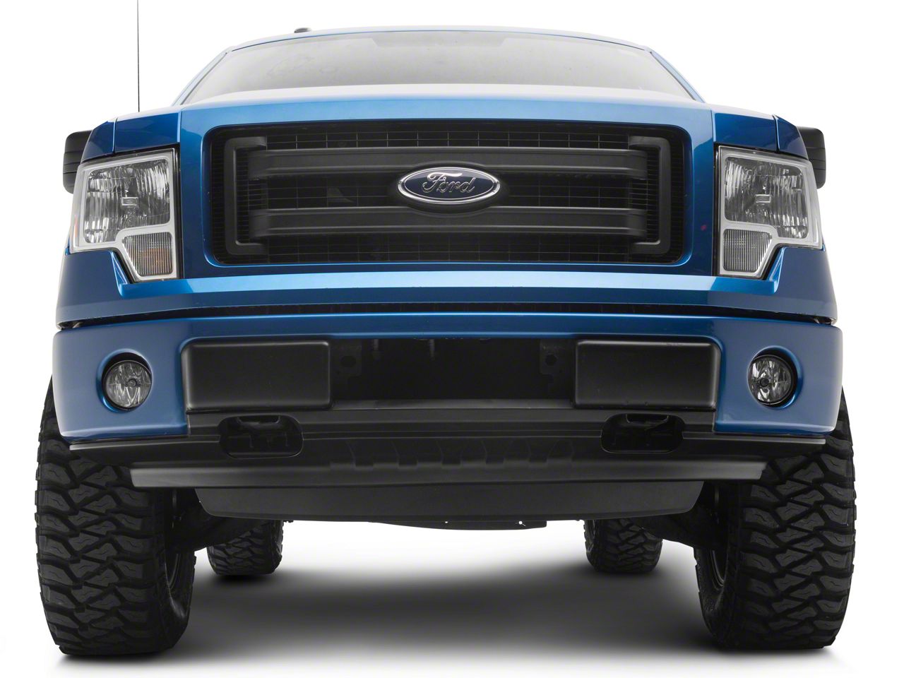 F-150 Front Bumper Valance; Black (09-14 F-150, Excluding Raptor ...