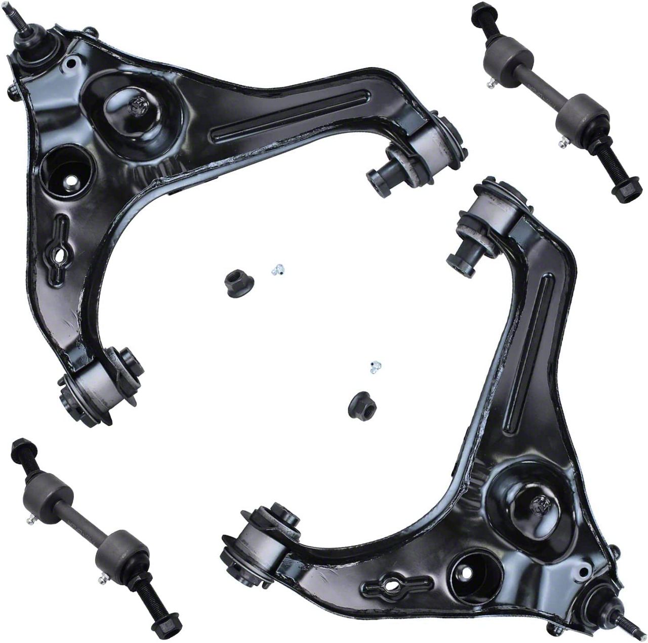 F-150 Front Lower Control Arms with Sway Bar Links (09-13 2WD F-150 ...