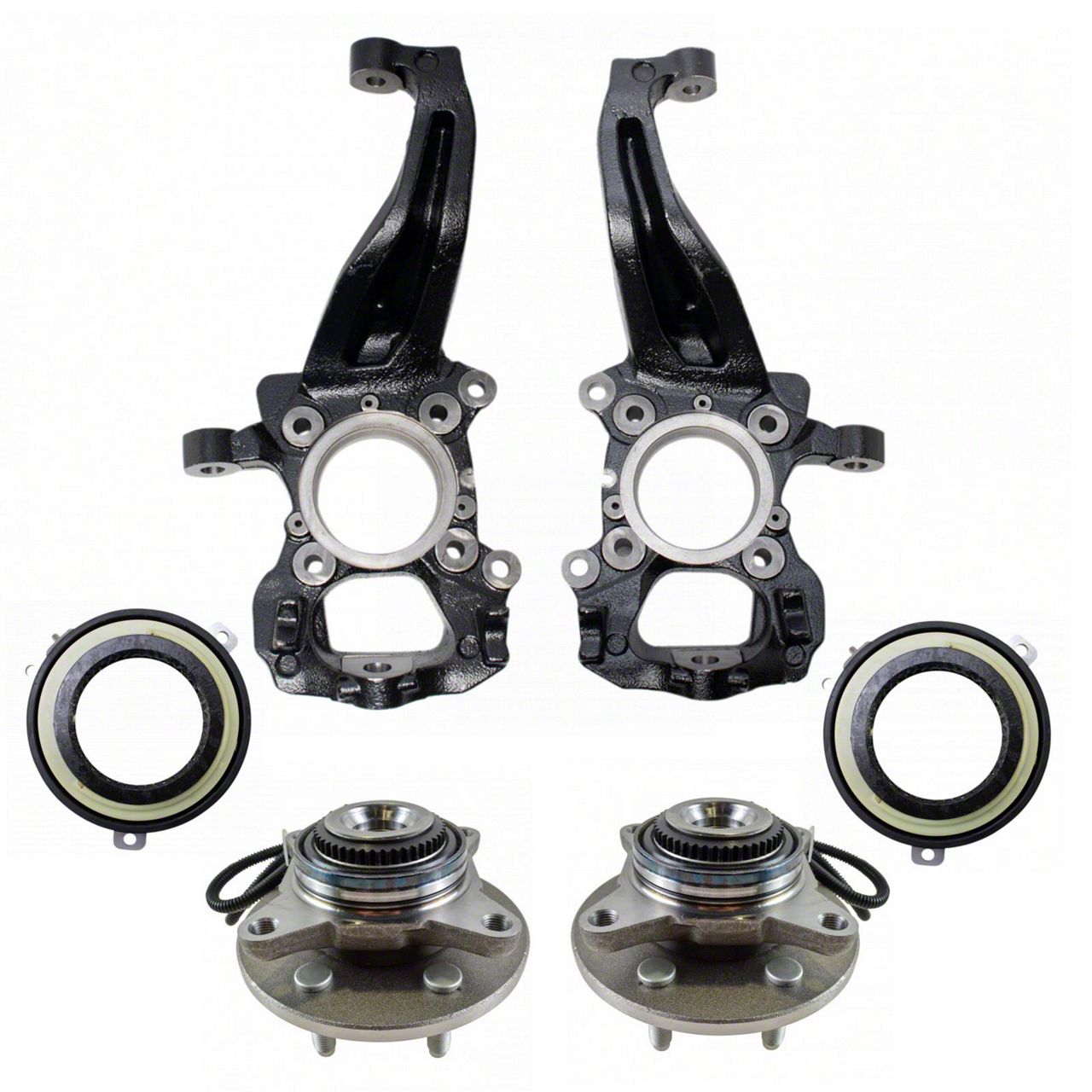 F-150 Front Steering Knuckle, Auto-Locking Hub Actuator and Hub ...