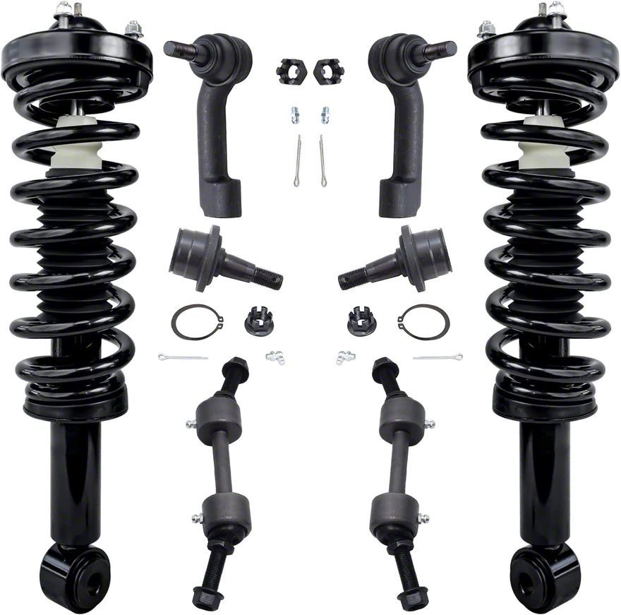 F-150 Front Strut and Spring Assemblies with Lower Ball Joints, Sway ...