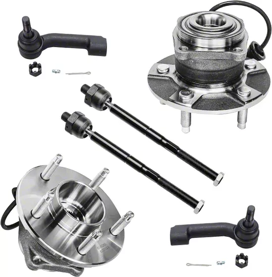 F-150 Front Wheel Hub Assemblies with Inner and Outer Tie Rods (11-14 ...