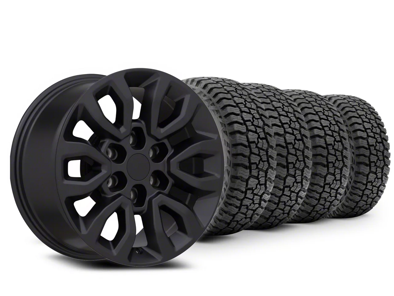 F-150 17x8.5 Raptor Style Wheel & 33in Mickey Thompson All-Terrain Baja ...