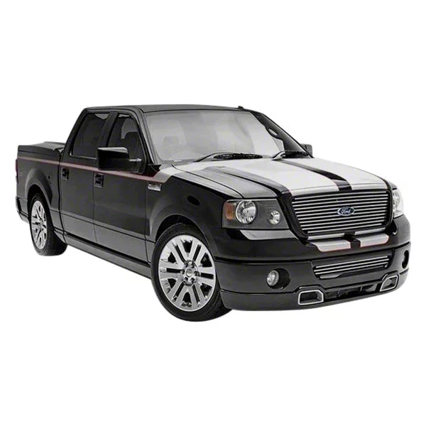 F-150 Ground Effects Kit with Dual Exhaust Cutout; Unpainted (06-08 F ...