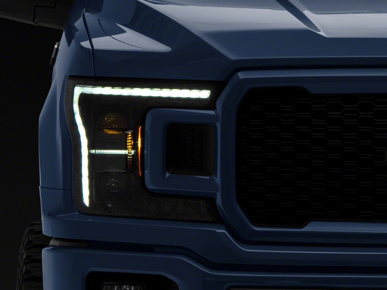 AlphaRex F-150 LUXX-Series 14th Gen G2 Style LED Projector Headlights ...