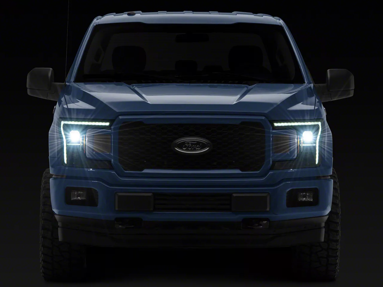 AlphaRex F-150 LUXX-Series 14th Gen G2 Style LED Projector Headlights ...