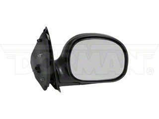 F-150 Manual Non-Heated Contour Side Mirror; Passenger Side; Chrome (97 ...