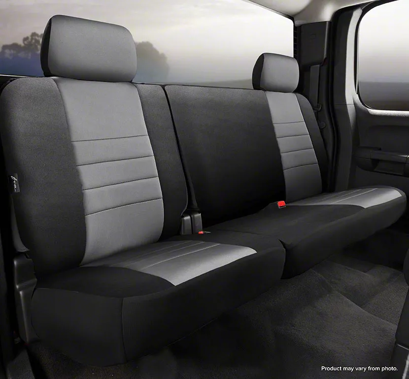 Fia F-150 Neo Series Rear Seat Cover; Gray T583601 (15-25 F-150 ...