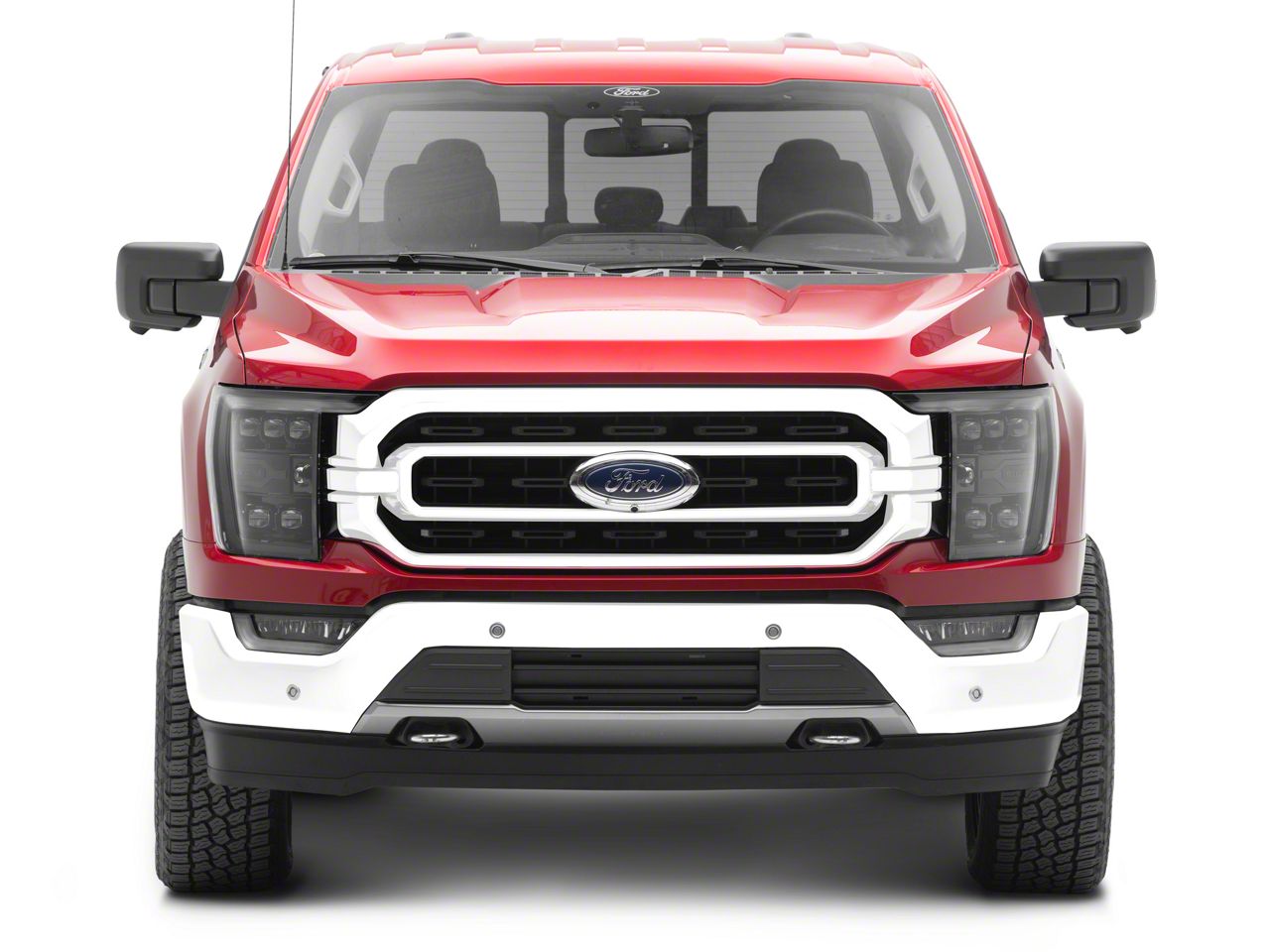 AlphaRex F-150 NOVA-Series LED Projector Headlights; Alpha Black ...
