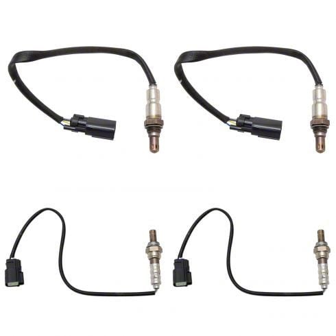 F-150 O2 Oxygen Sensor Set; Upstream and Downstream (11-14 3.7L F-150 ...
