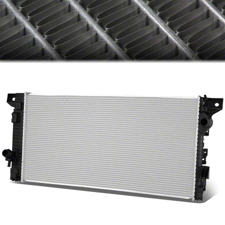 F-150 OE Style Aluminum Radiator (15-20 2.7L/3.5L EcoBoost, 5.0L F-150 ...