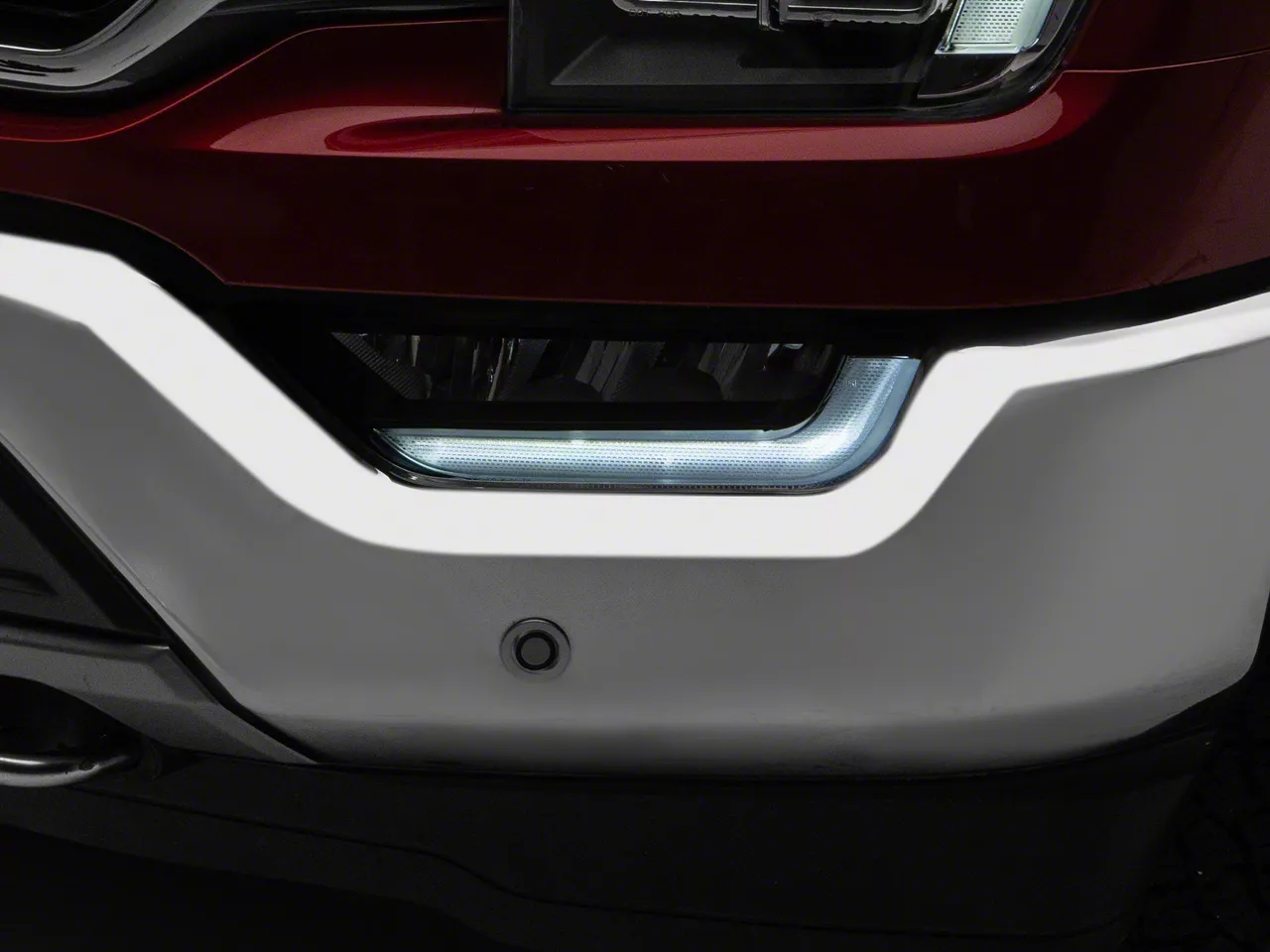 F-150 OEM Style Full LED Fog Lights with Switch; Clear (21-23 F-150 w ...