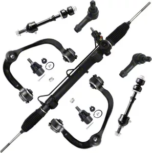 F-150 Power Steering Rack and Pinion with Ball Joints, Sway Bar Links ...