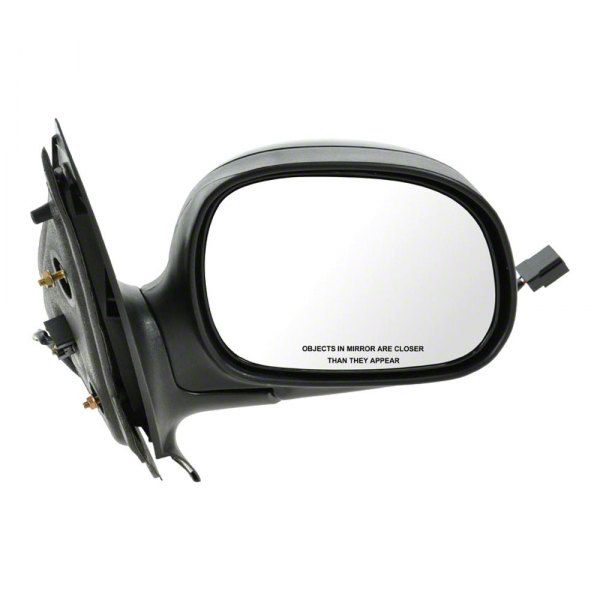 F-150 Powered Mirror; Gloss Black; Passenger Side (01-02 F-150 ...