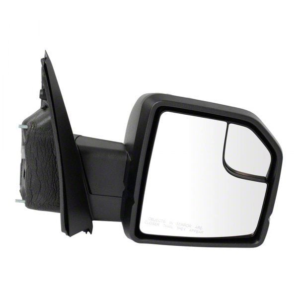 F-150 Powered Mirror; Textured Black; Passenger Side (15-18 F-150 ...