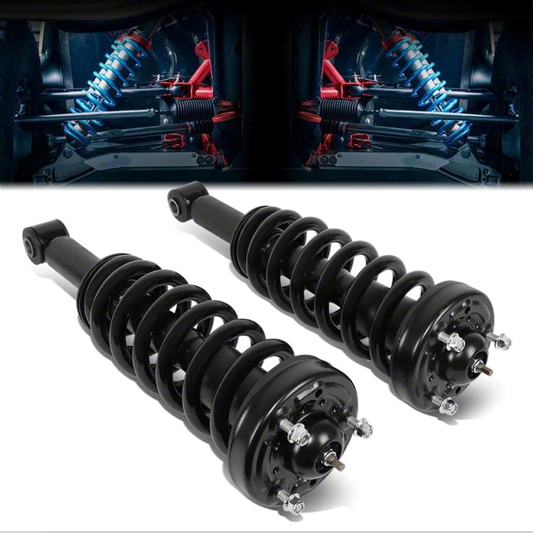 F-150 Quick Strut Assemblies with Coil Springs; Front (04-08 4WD F-150 ...