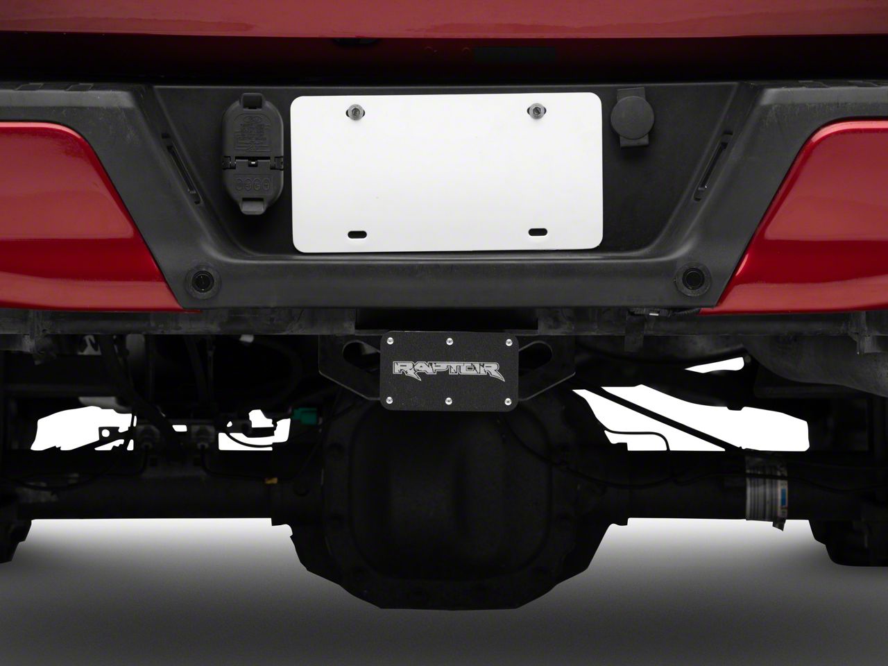 Universal AT Raptor Hitch Cover; Rugged Black (Universal; Some ...