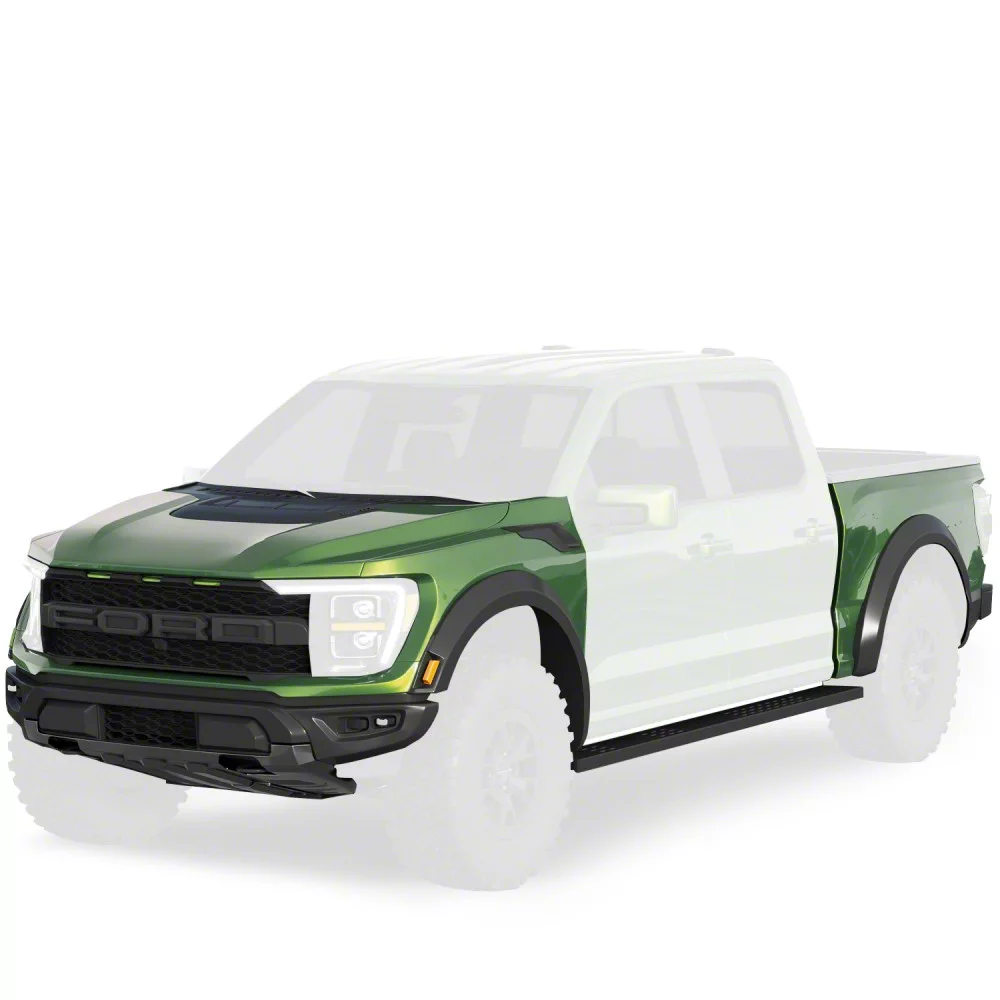 F-150 Raptor Type Body Kit; Unpainted (21-23 F-150, Excluding Raptor ...