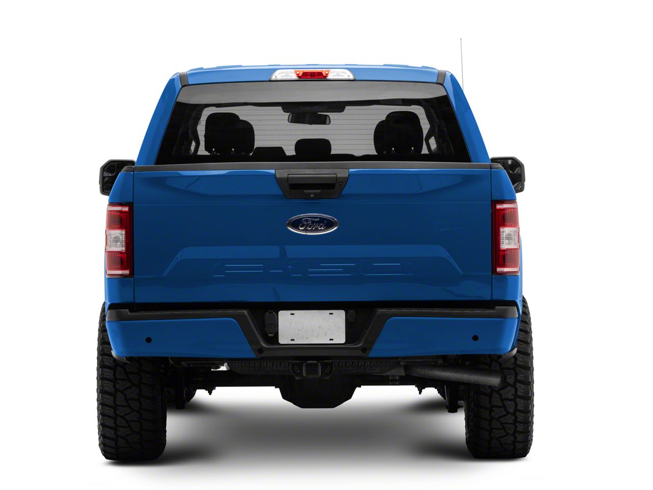 F-150 Rear Bumper; Unpainted (15-20 F-150, Excluding Raptor)