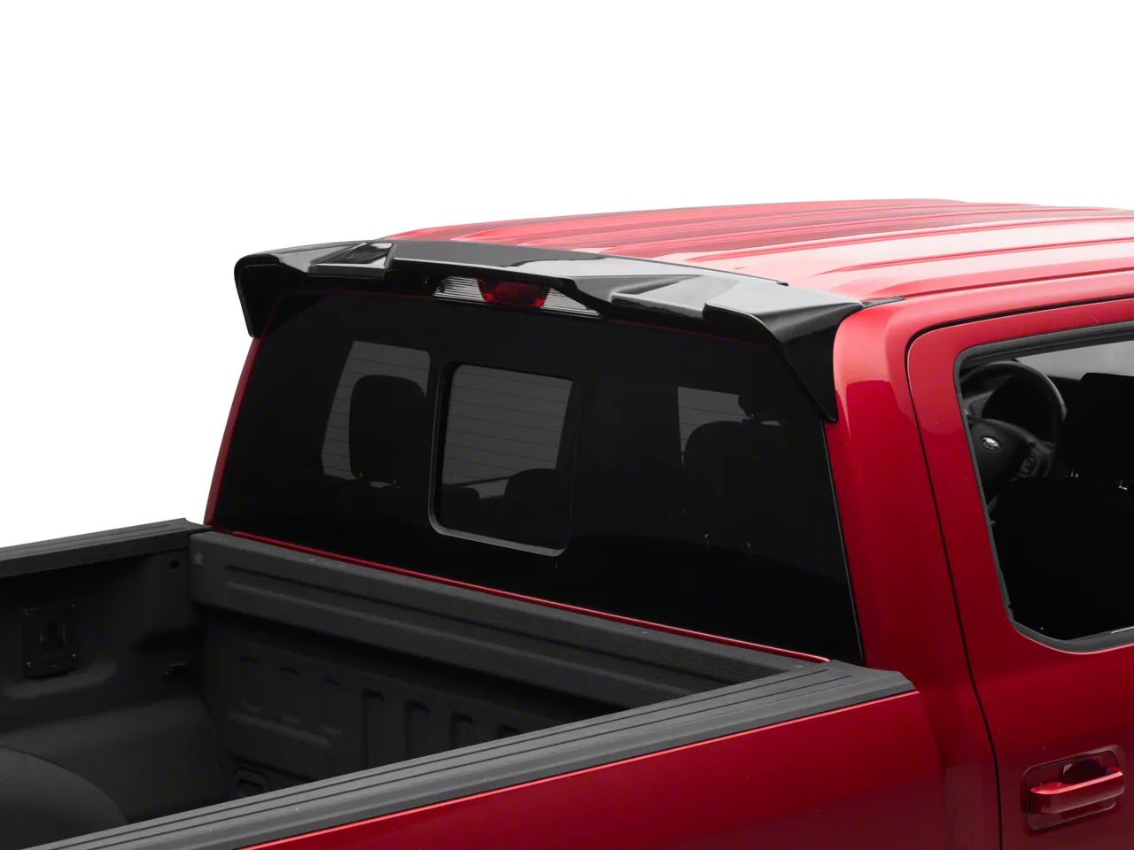 F-150 Rear Roof Spoiler; Gloss Black (15-20 F-150) - Free Shipping
