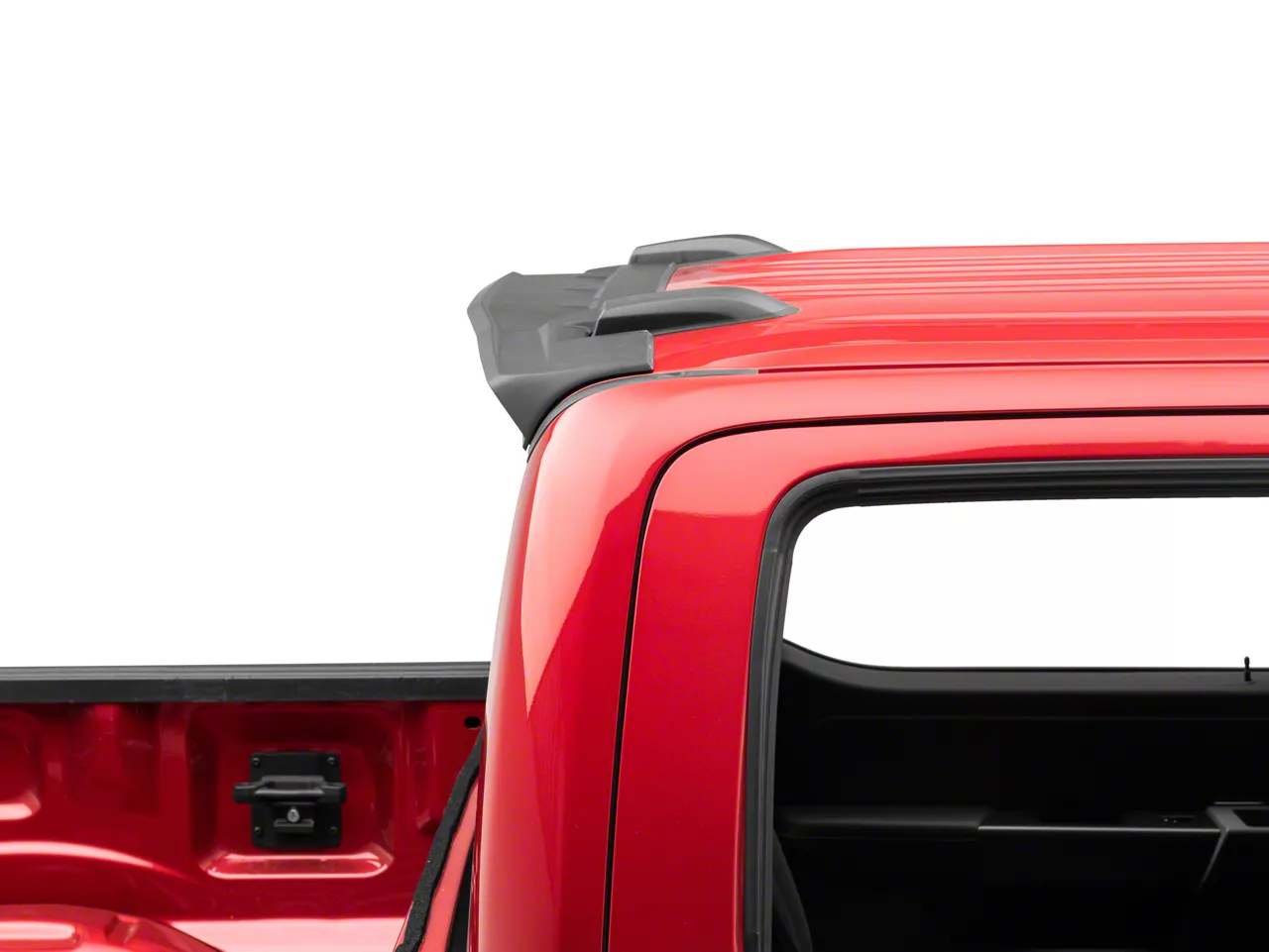 EGR F-150 Truck Cab Spoiler; Matte Black 983589 (21-24 F-150 SuperCrew ...