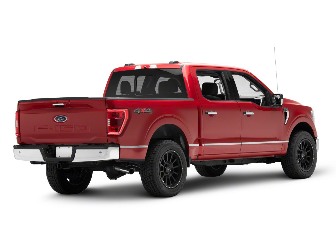 F-150 Rocker Panel Insert Trim; Stainless Steel (21-25 F-150 SuperCrew ...