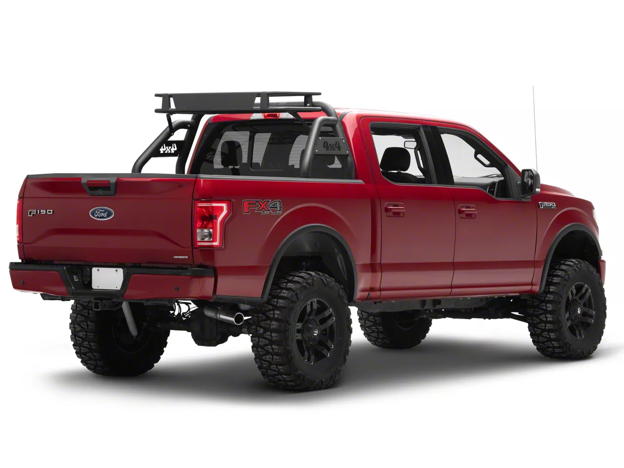 F-150 Roll Bar with Cargo Carrier Basket (09-18 F-150 Styleside) - Free ...