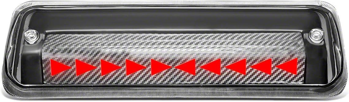 F-150 Sequential Triangles LED Third Brake Light; Black (04-08 F-150 ...