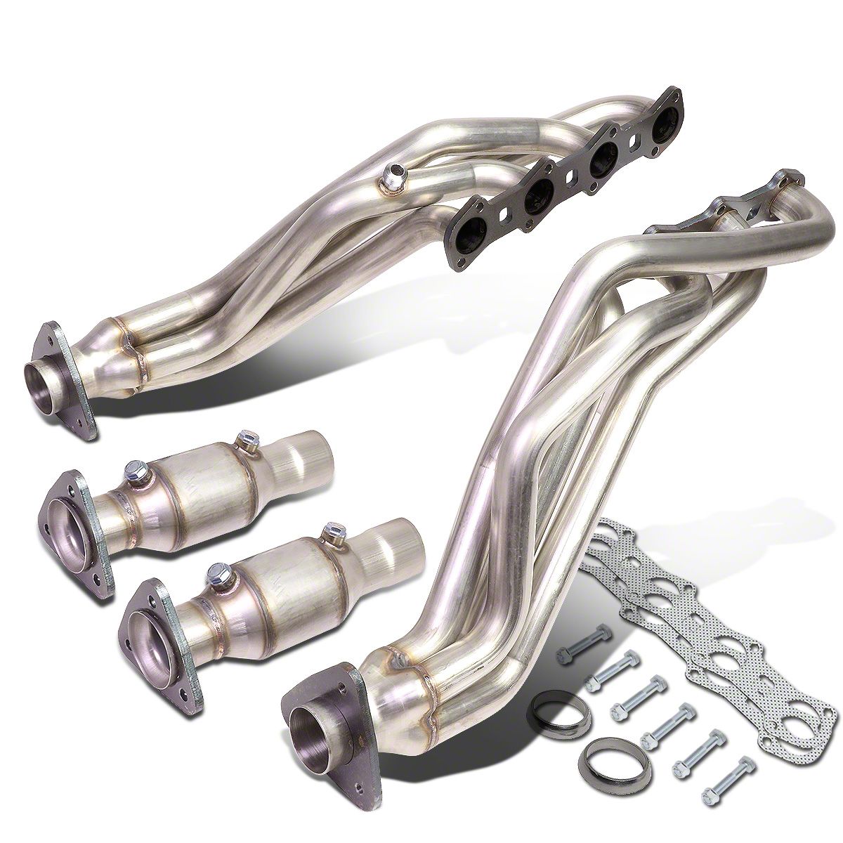 F-150 Shorty Headers; Stainless Steel (99-03 5.4L F-150) - Free Shipping