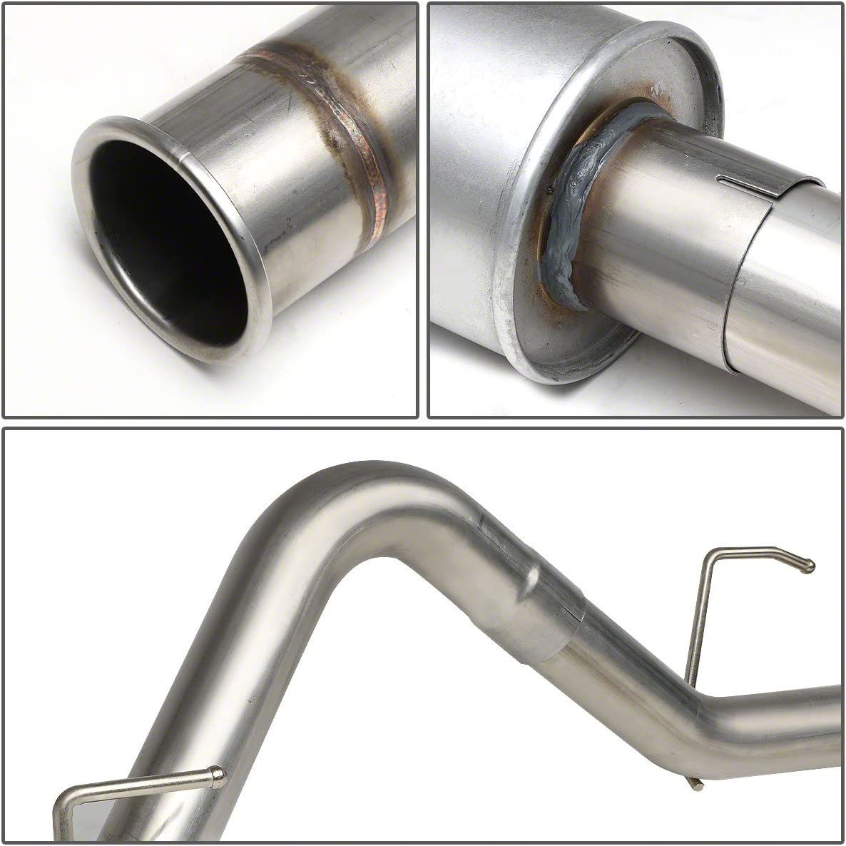 F-150 Single Exhaust System; Side Exit (15-17 3.5L EcoBoost F-150 ...