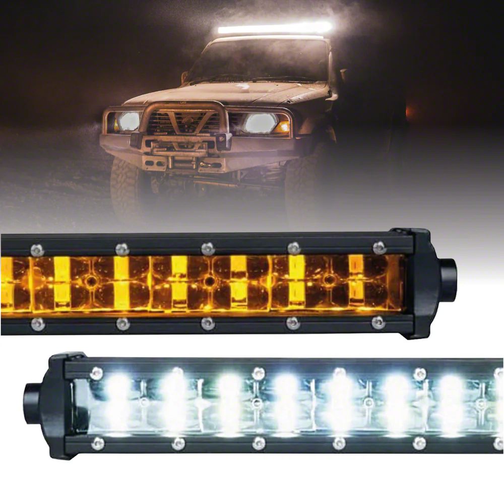 F-150 Sunrise Series 32-Inch Double Row LED Light Bar with Amber ...