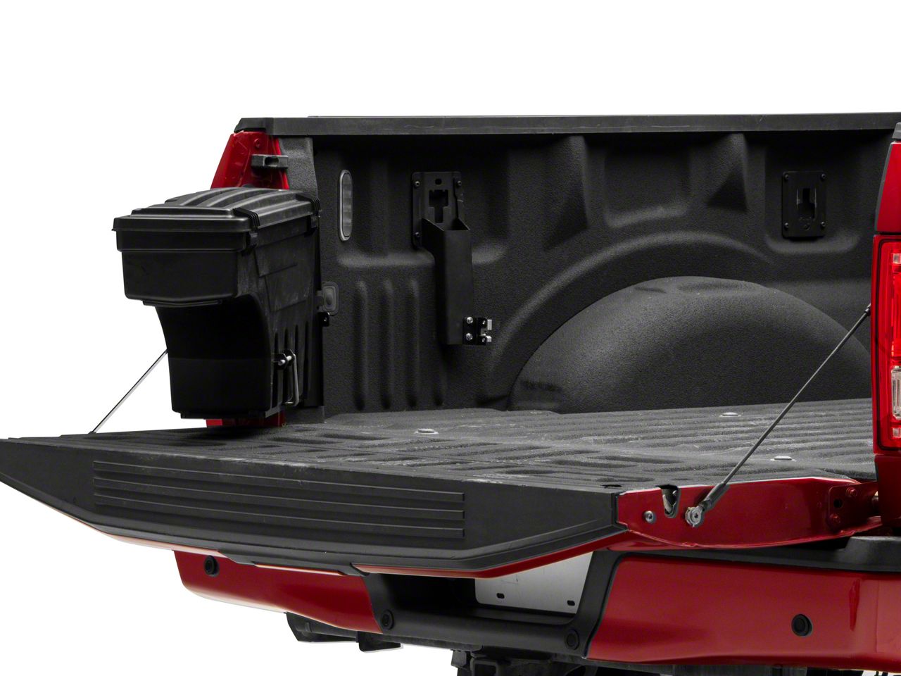 F-150 Swing Out Bed Mounted Storage Box; Driver Side (15-20 F-150 ...