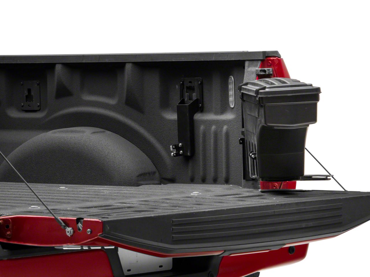 F-150 Swing Out Bed Mounted Storage Box; Passenger Side (15-20 F-150 ...