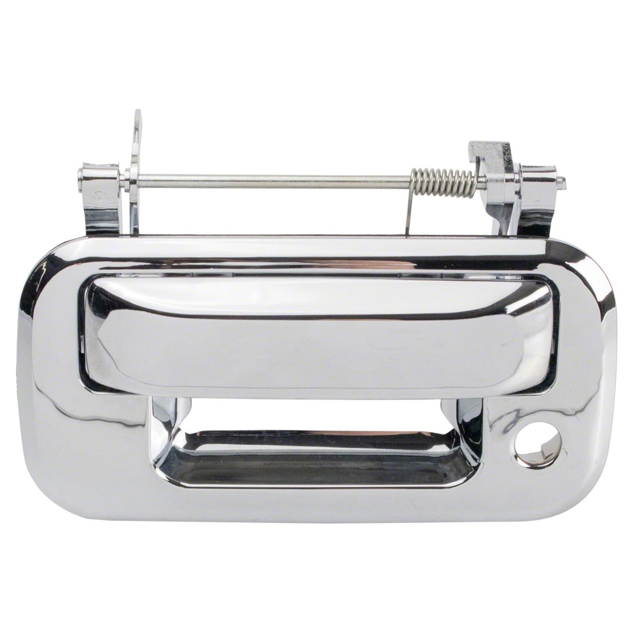 F-150 Tailgate Handle with Keyhole Opening; Chrome (04-14 F-150) - Free ...