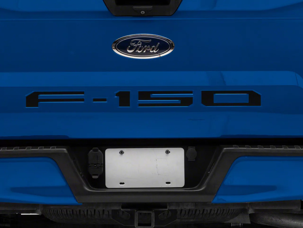 F-150 Tailgate Insert Letters; Matte Black (18-20 F-150 w/o Tailgate ...