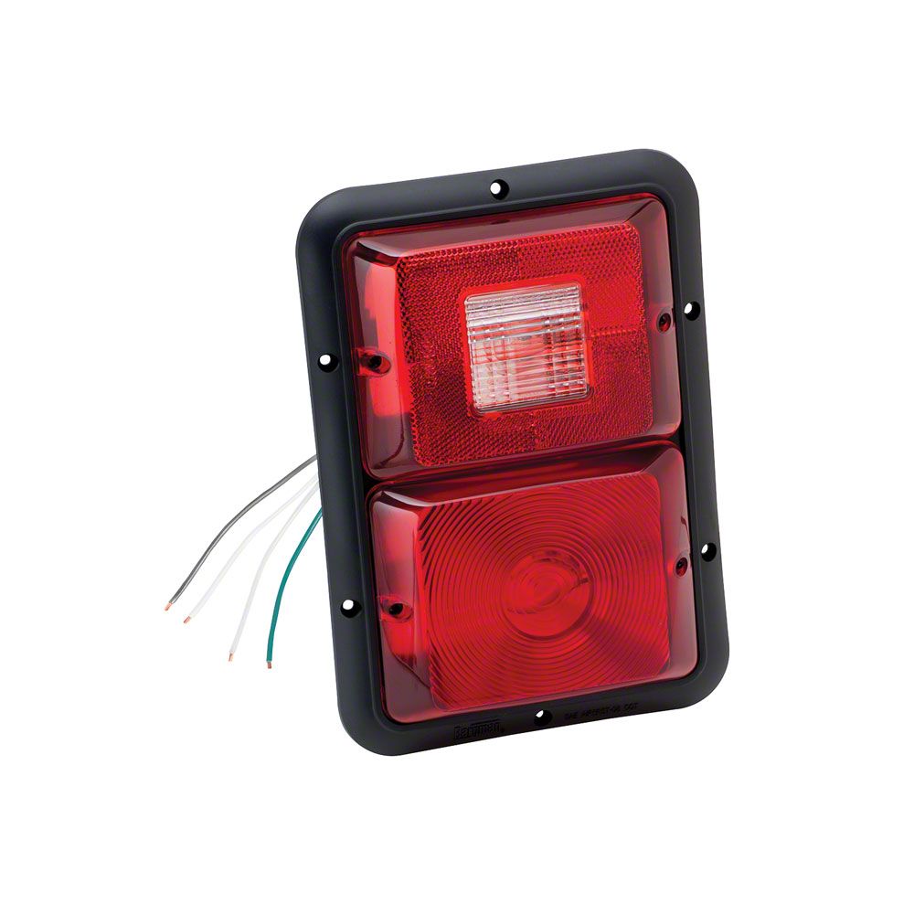 F-150 Trailer Tail Light 84; Recessed Double Vertical Red, Backup ...