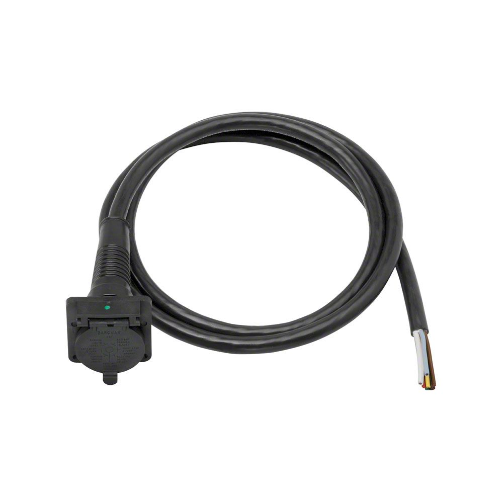 F-150 Trailer Wiring Adapter Connector; 7-Way Super Sealed Car End with ...