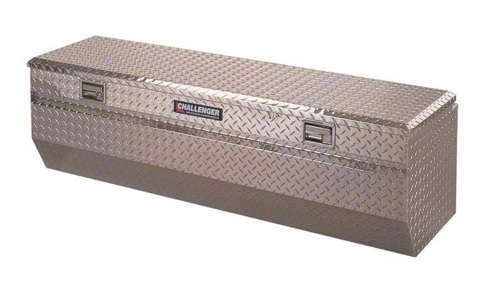F-150 Truck Bed Rail-To-Rail Tool Box; Challenger Low Profile Chest; 60 ...