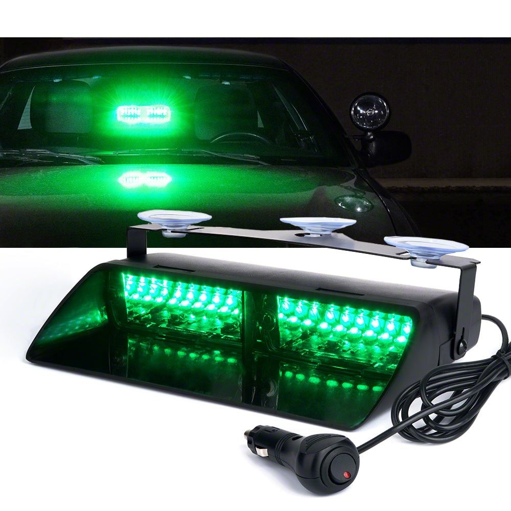 F-150 Undercover Series Windshield LED Strobe Lights with Suction Cups ...