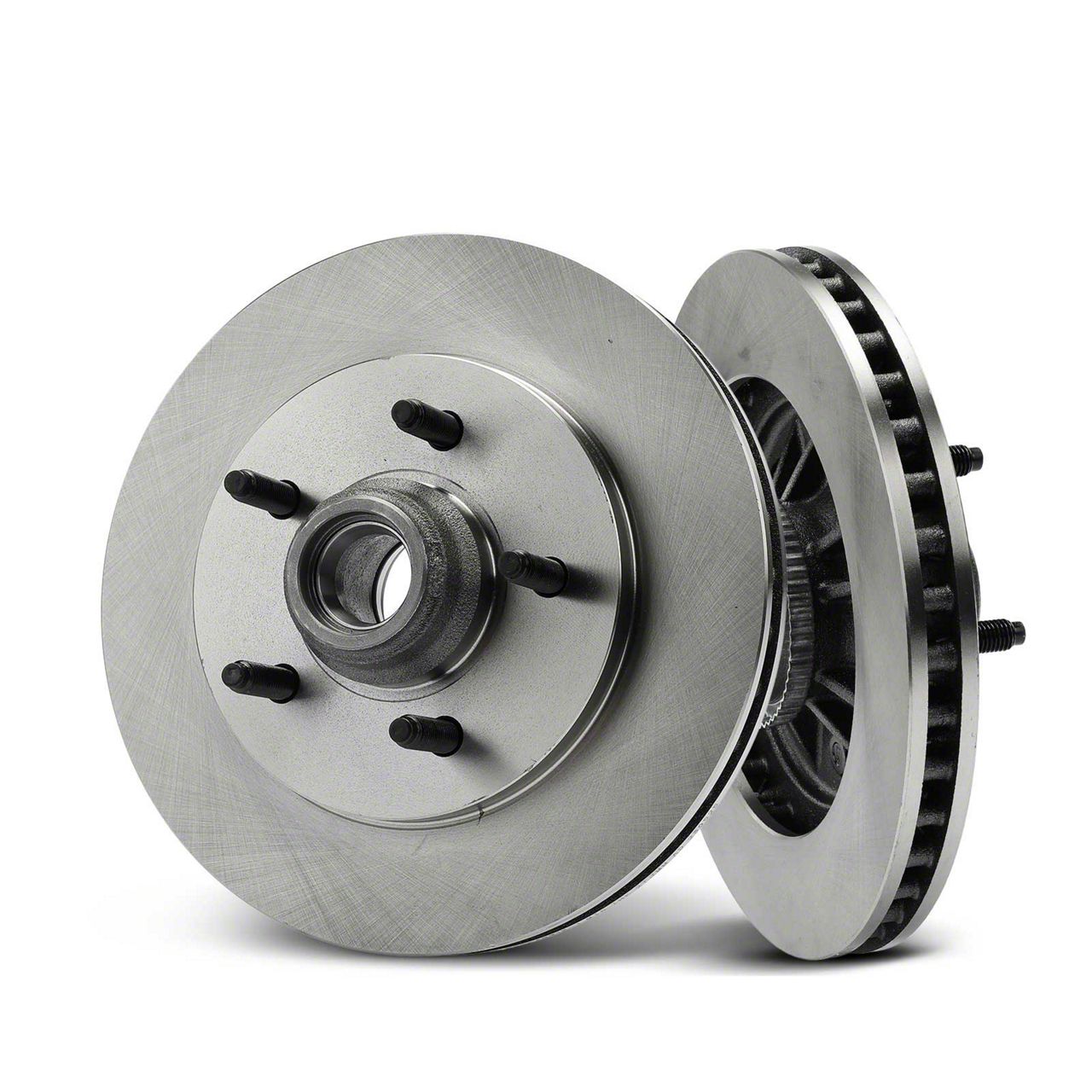 F-150 Vented 5-Lug Rotors; Front Pair (Late 00-03 F-150 Lightning ...