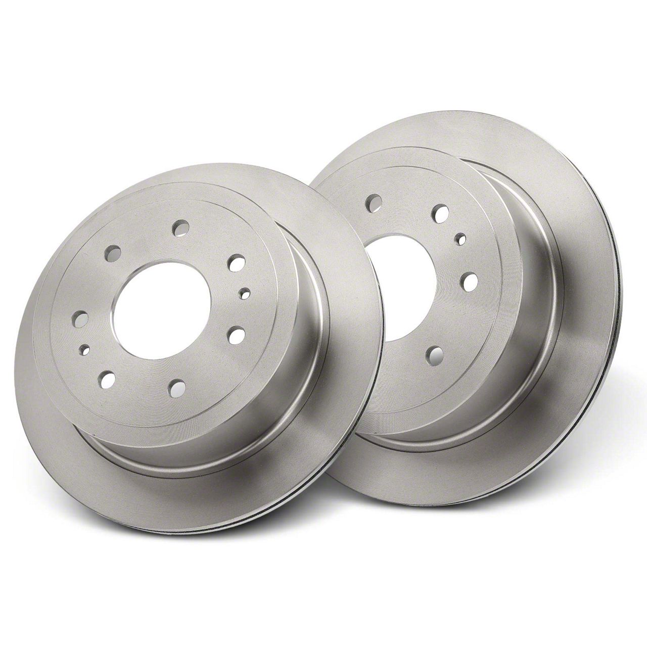 F-150 Vented 7-Lug Rotors; Rear Pair (04-11 F-150) - Free Shipping