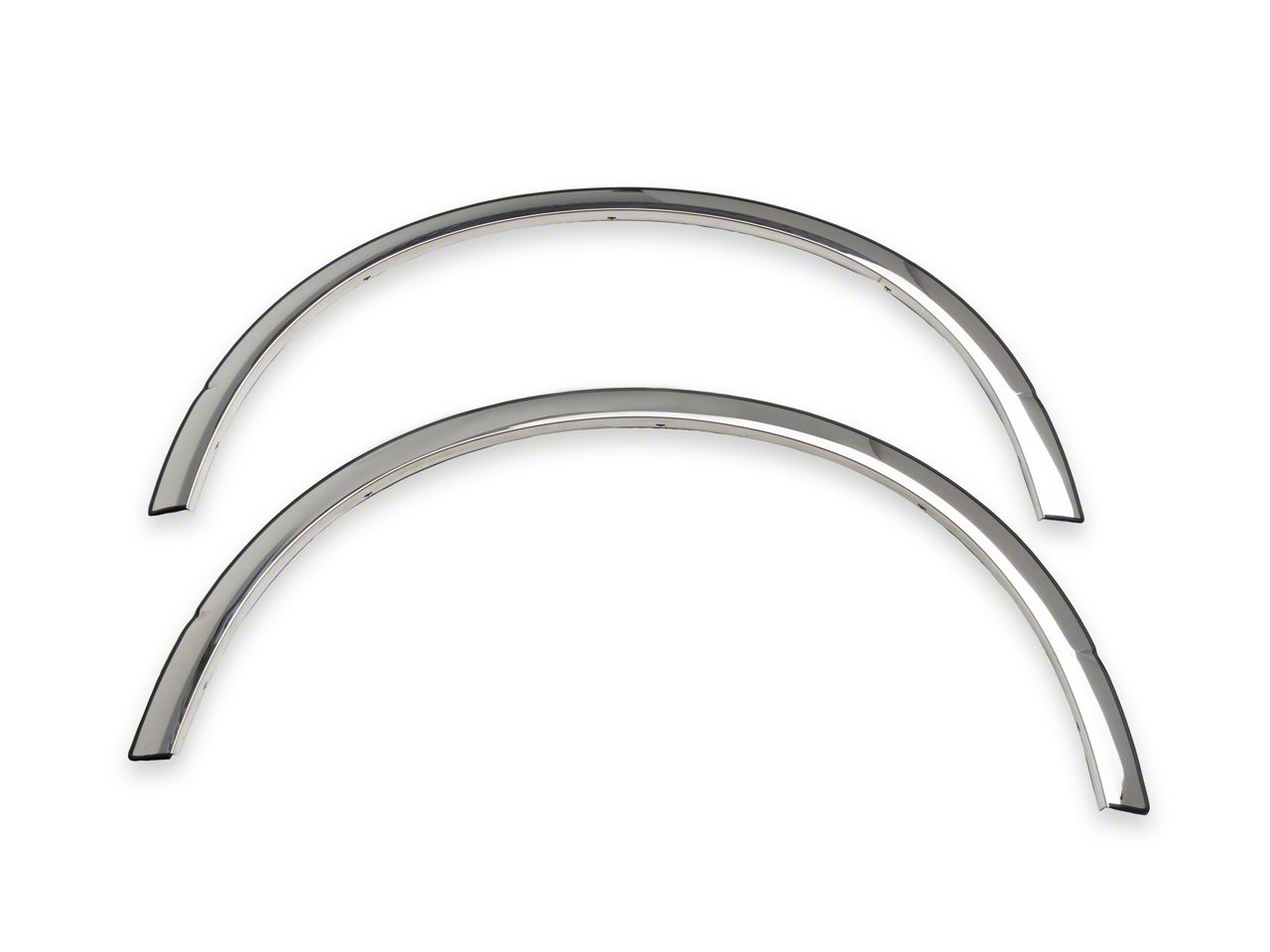 F-150 Wheel Well Fender Trim Molding; Stainless Steel (21-25 F-150 ...