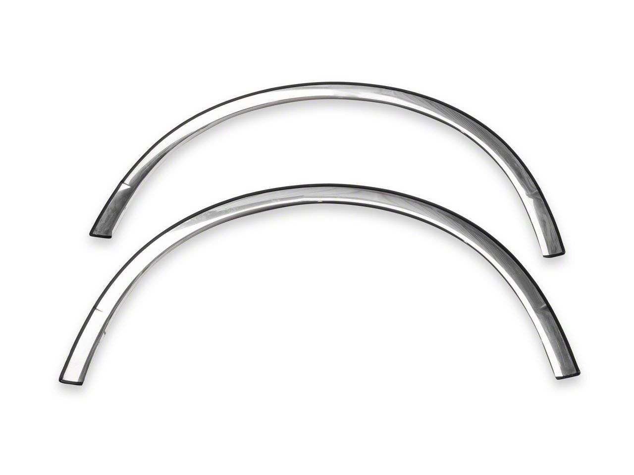 F-150 Wheel Well Fender Trim Molding; Stainless Steel (21-25 F-150 ...