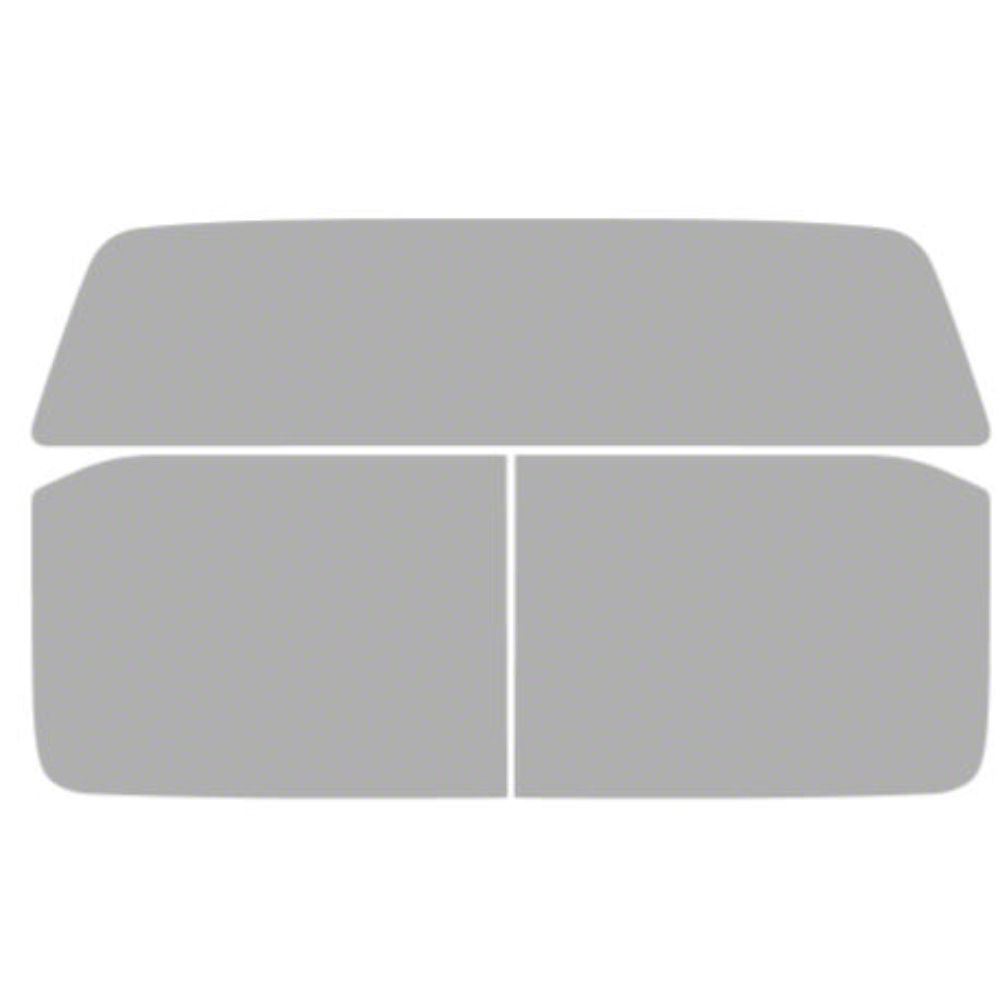 F-150 Window Tint Pre-Cut Kit; Rear Roll-Ups and 1-Piece Back Glass; 50 ...