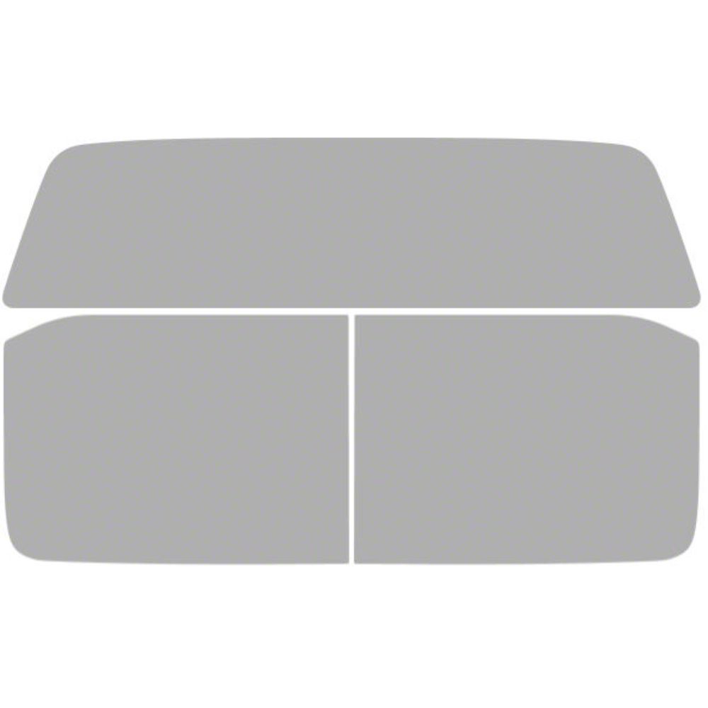 F-150 Window Tint Pre-Cut Kit; Rear Roll-Ups and Defrost Back Glass; 50 ...
