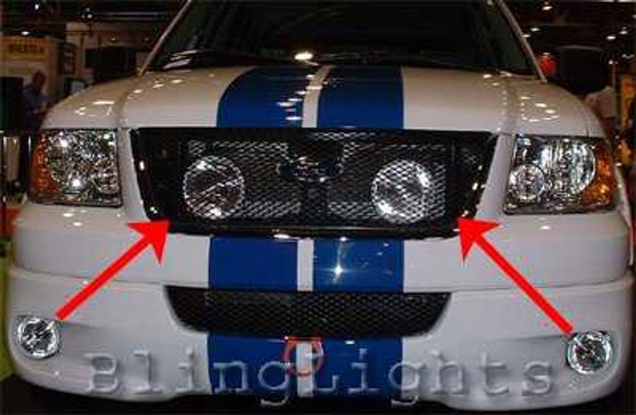 F-150 Xenon Halogen Grille Fog Lights (99-03 F-150 Harley Davidson ...