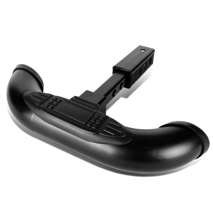 F-250 Super Duty 1-1/4 to 2-Inch Receiver Hitch Step; Black (Universal ...