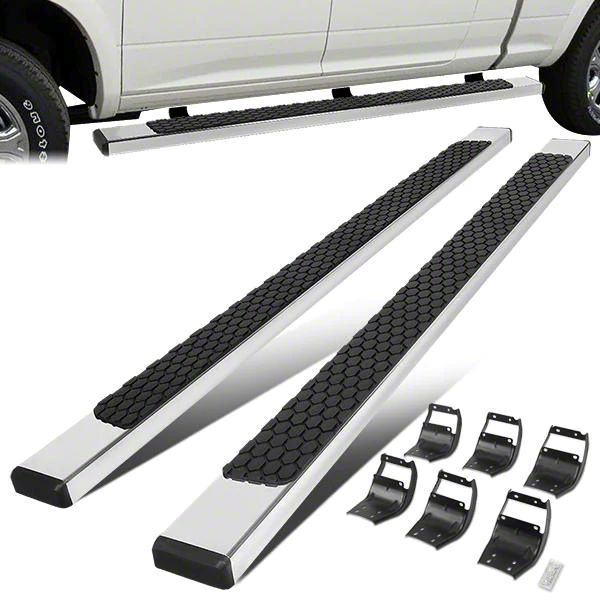 F-250 Super Duty 5-Inch Honeycomb Step Running Boards; Stainless Steel ...
